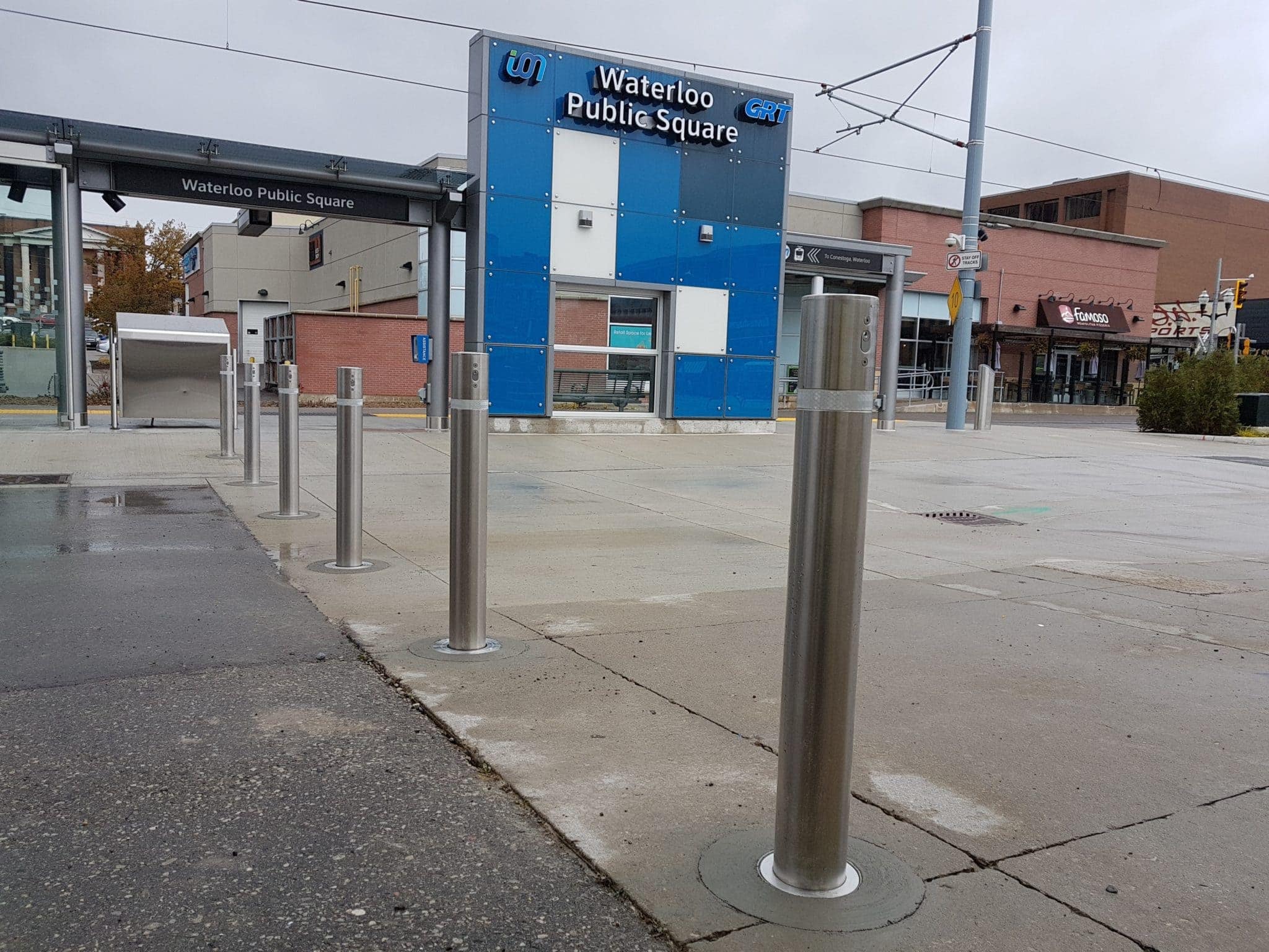 How Far Apart Should Bollards Be Placed? ADA & Security Spacing ...